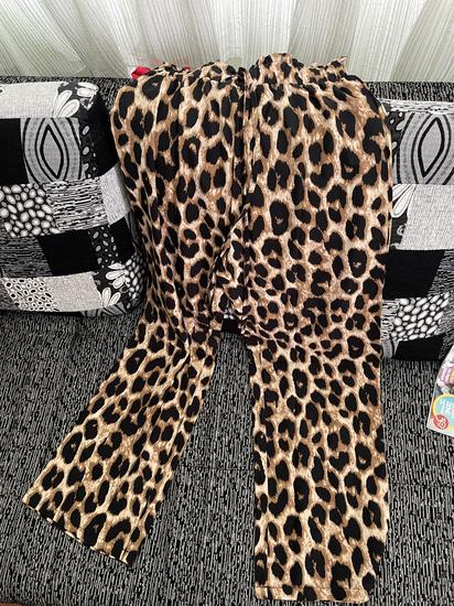 Leopard zenske pantalone