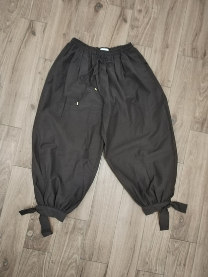 Zara zw braon ballon pantalone