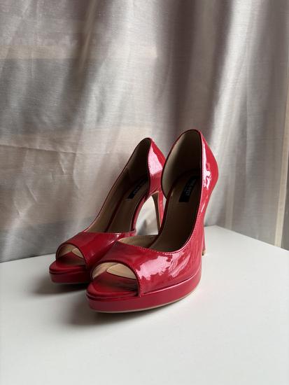 Nine West crvene lakovane stikle