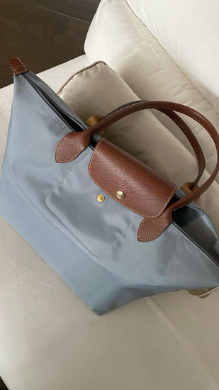 Longchamp Le Pliage steel