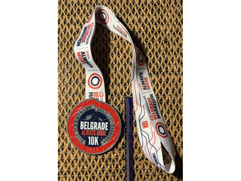 Medalja Beogradski maraton 2024.g sport maraton