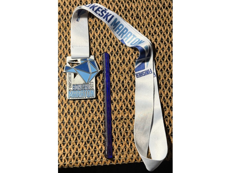 Medalja Bokeski maraton 2023.g sport maraton Boka