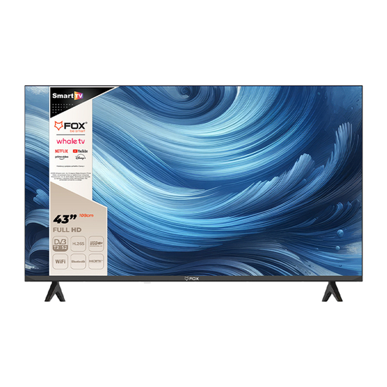 Televizor Fox 43WHA471E, 43" (109 cm), Full HD 1920 x 1080, Direct LED, Whale OS