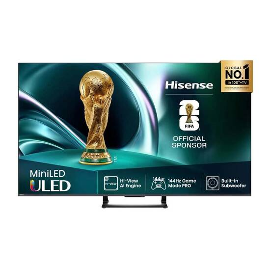 Televizor Hisense 65U7Q , 65" (164 cm),4K3840 x 2160 pix, VIDAA Smart OS ULED MiniLED, crna boja