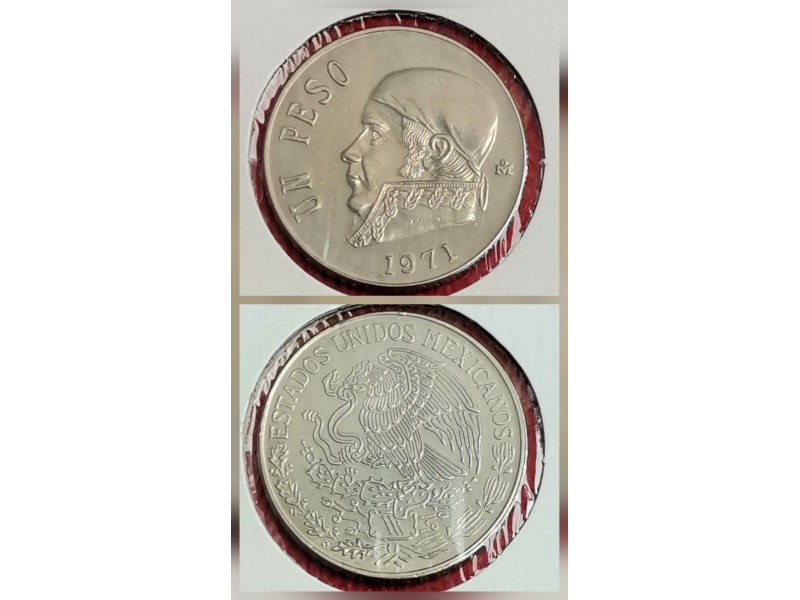 Un Peso 1971. Meksiko