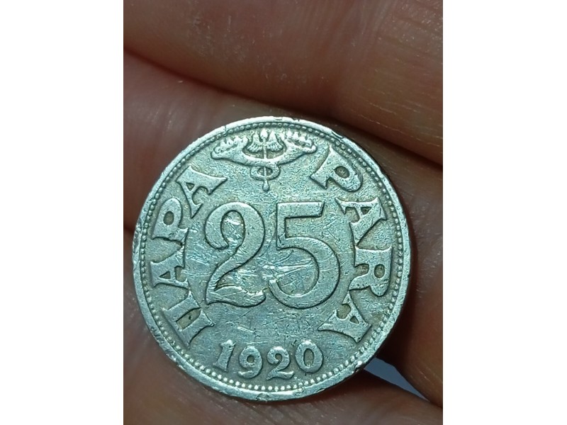 25 para 1920g.