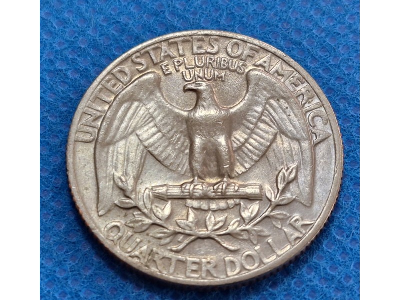 USA - Quarter Dollar 1966.
