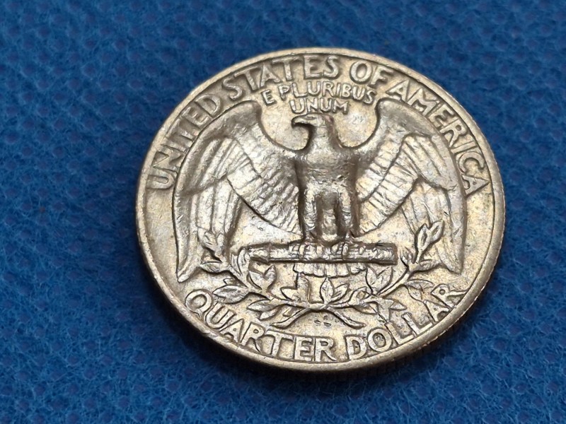 USA - Quarter Dollar 1967.