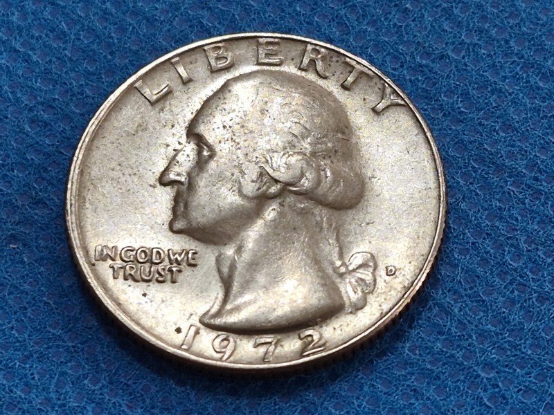 USA - Quarter Dollar 1972.