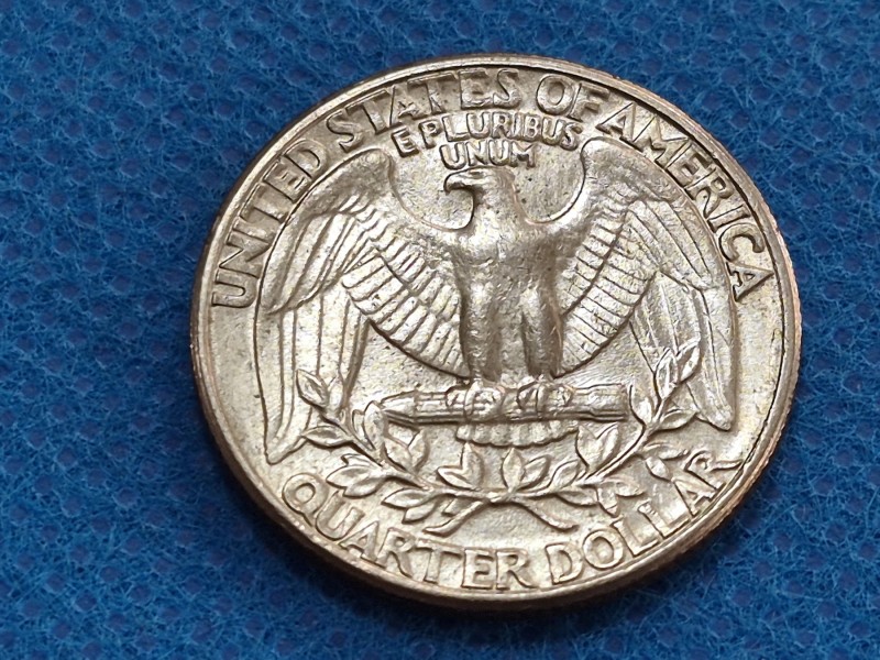 USA - Quarter Dollar 1986.