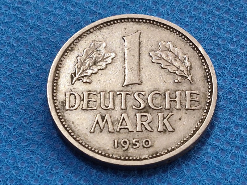 Nemačka - 1 Deutsche Mark, 1950.