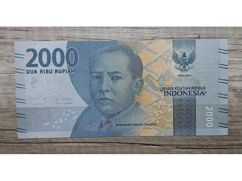 N 265 - Indonezija - 2000 rupji 2016 - opis -