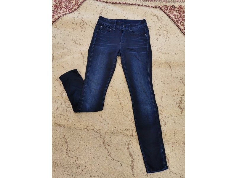 53. G-STAR RAW VRHUNSKE TEGLJIVE FARMERKE W26 L 30