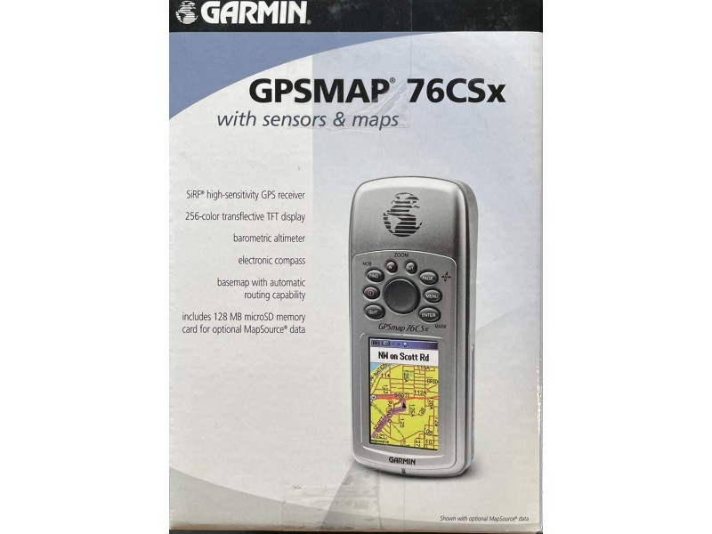 Garmin GPSMAP 76CSx - full pakovanje - NOVO