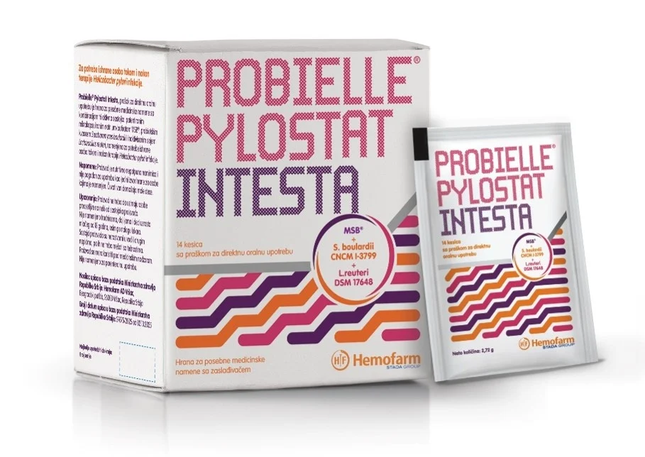 Probielle pylost intesta prašak, 14 kesica