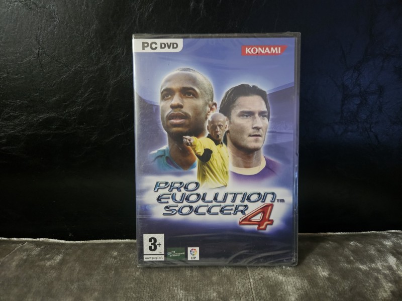 Pro Evolution Soccer 4 PC game NOVO