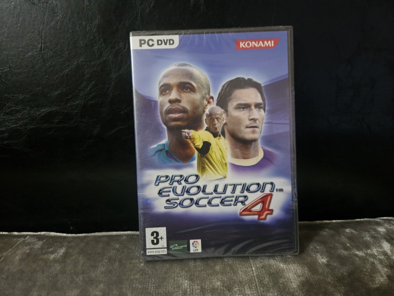Pro Evolution Soccer 4 PC game NOVO