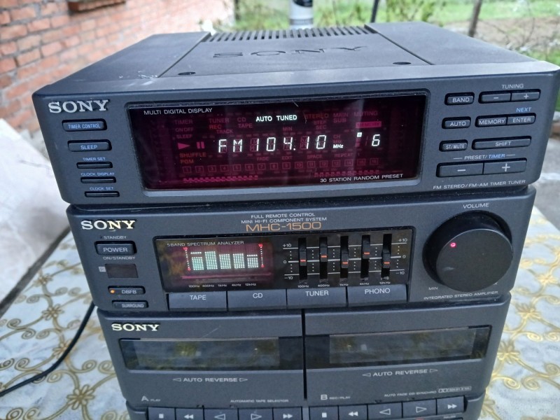 Sony MHC-1500 mini linija odlična
