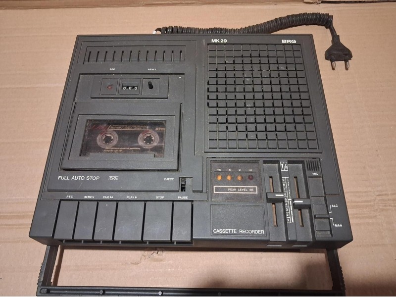 BRG MK29 Cassette recorder 1987