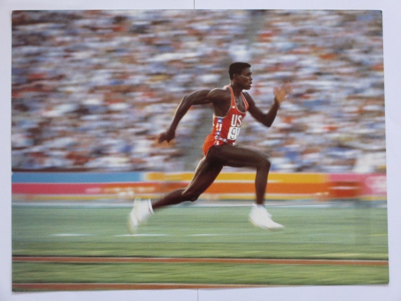 Fotografija Carl Lewis Olimpijske igre L Andjeles 1984