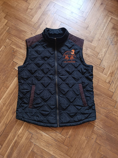 La Martina Heritage prsluk, luks quilted gilet