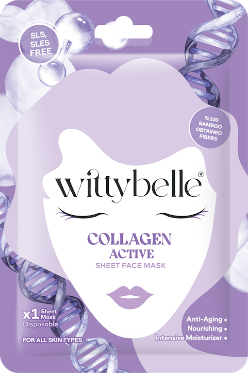 Wittybelle Collagen maska za lice 25g