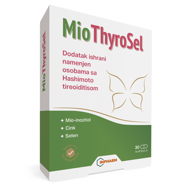 Mio-ThyroSel, kod Hašimoto tireoditisa, 30 kapsula