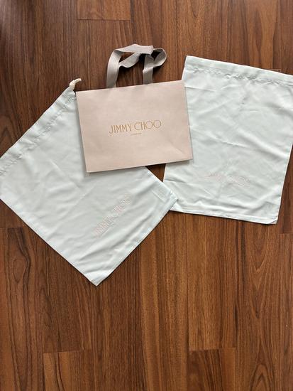 Jimmy Choo dust bag 2 kom set i kesa NOVO