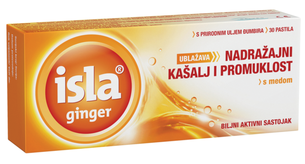 Isla ginger 30 pastila