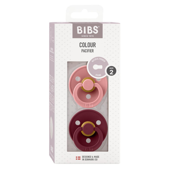 Bibs laža Dusty pink / Elderberry veličina 2