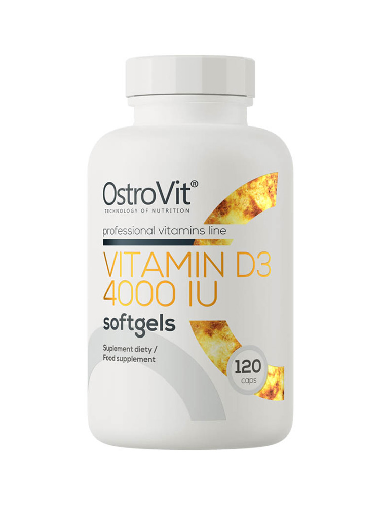 Vitamin D3 4000 IU, Ostrovit, 120 kapsula