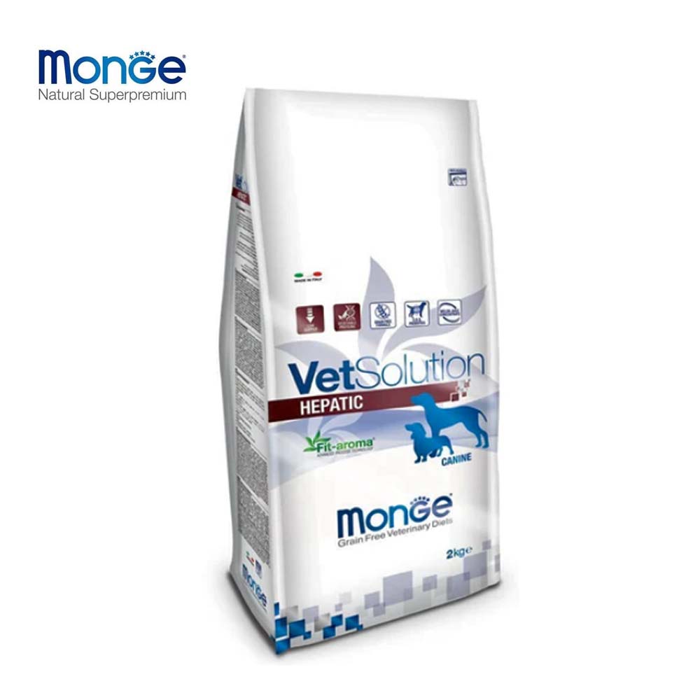 Monge VetSolution Hepatic, Hrana za Pse, za Podršku Jetre - 2kg