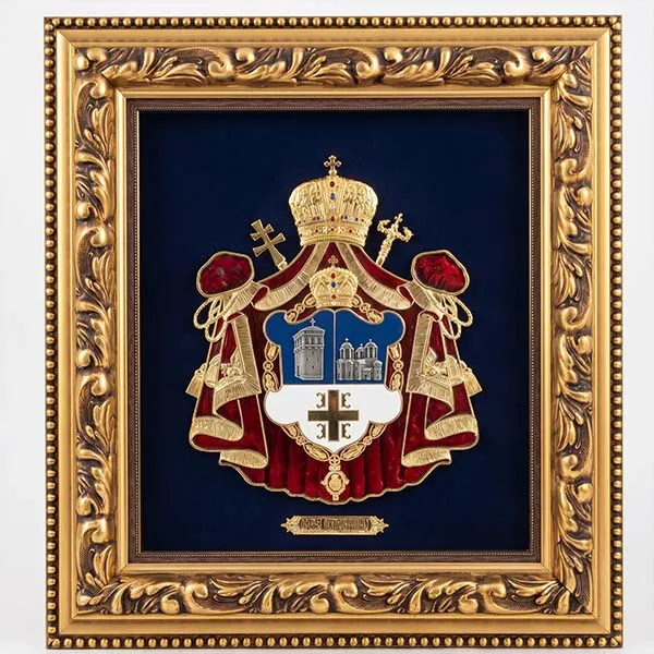 Grb Srpske Pravoslavne Crkve 55x60 cm - Simbol večnosti na vašem zidu