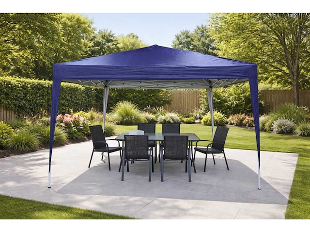 Progarden Pop-Up paviljon 3x3m Plavi – Instant Hladovina
