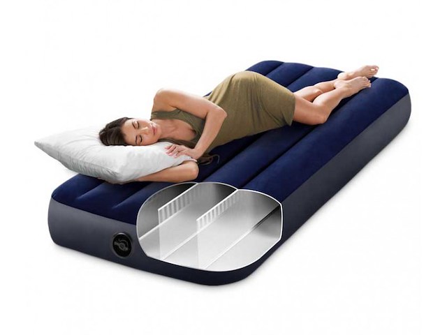 Intex Vazdušni krevet Jr. Twin Classic Downy 76x191x25cm 64756