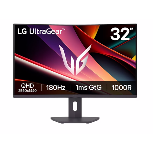 Monitor LG 32G600A-B 31.5"/VA,zakrivljen/2560x1440/180Hz/1ms GTG/HDMIx2,DP/AMD Freesync/VESA/crna
