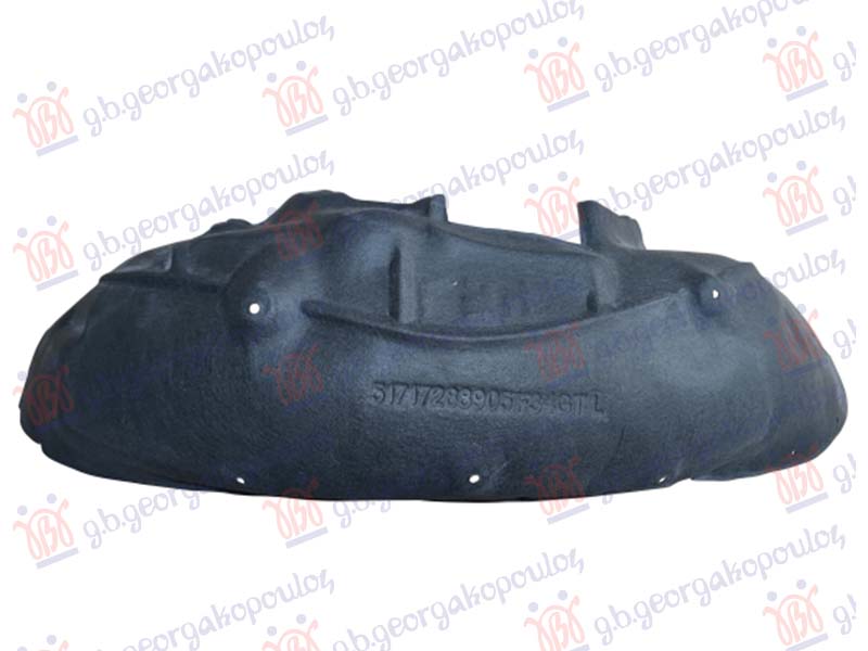 ZADNJE POTKRILO PLASTICNO (PAMUK) Leva str. BMW SERIES 3 GT 2012-2020 (F34) (OEM: 51717288905)