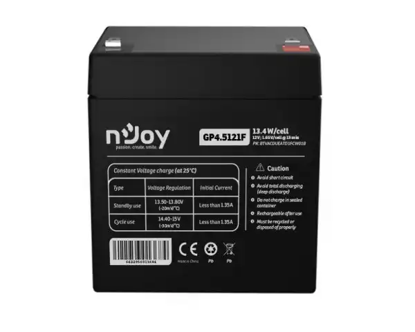 NJOY GP4.5121F baterija za UPS 12V 4.5Ah (BTVACDUEATD1FCW01B)