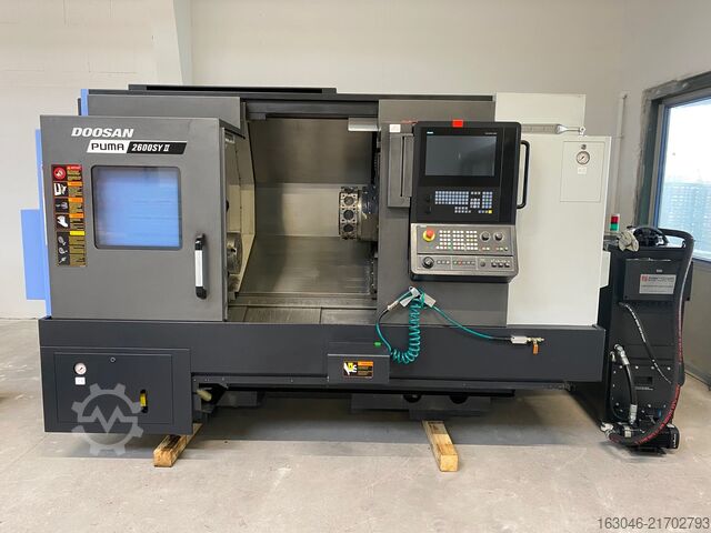 CNC centar za okretanje
DOOSAN Puma 2600SY II mit Siemens