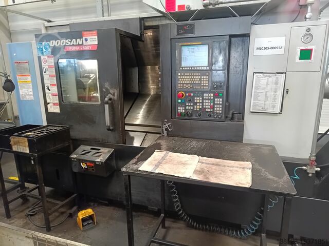Cnc lathe
DOOSAN Puma 2600 Y