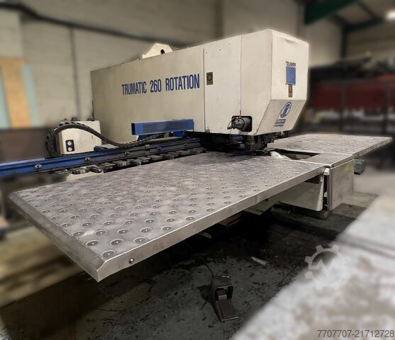 CNC bušaći stroj
TRUMPF Trumatic 260 Rotation