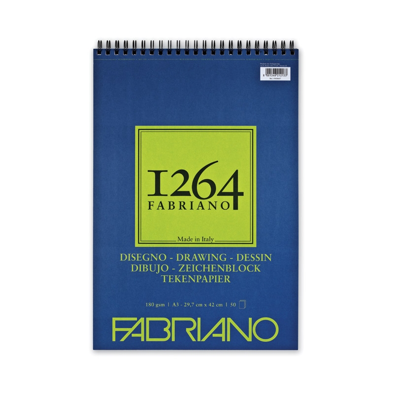 Blok Drawing Spirala Gore A3 50L 180g (Natural Grain) 1264 Fabriano 19100647