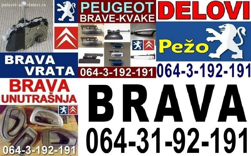 PEŽO 607 BRAVA PEUGEOT
