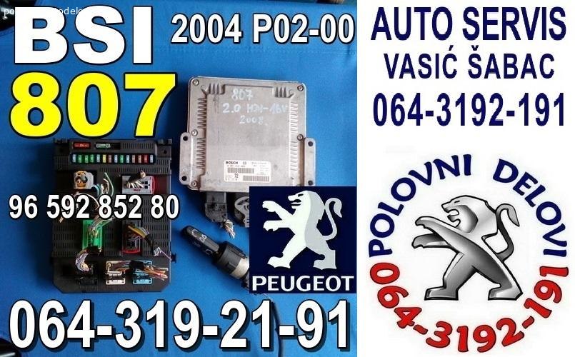 KOMPJUTER BOSCH 0 281 012 463, EDC15C2 I BSI ZA PEŽO 807
