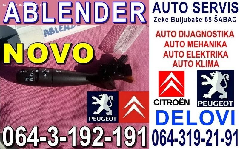 ABLENDER N O V O ZA PEŽO CITROEN PEUGEOT