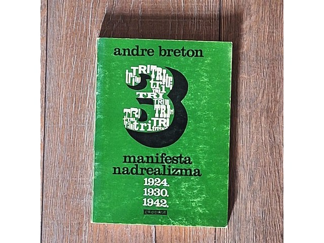 Andre Breton 3 manifesta nadrealizma