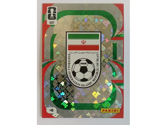 2026 Fifa World Cup Adrenalyn XL Iran Grb