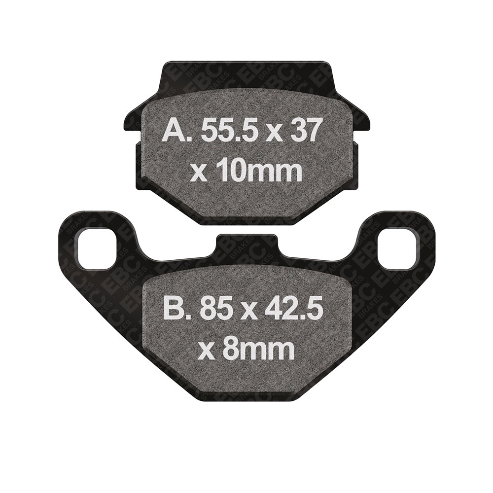 EBC SFA067 kočione pločice (ORGANIC)