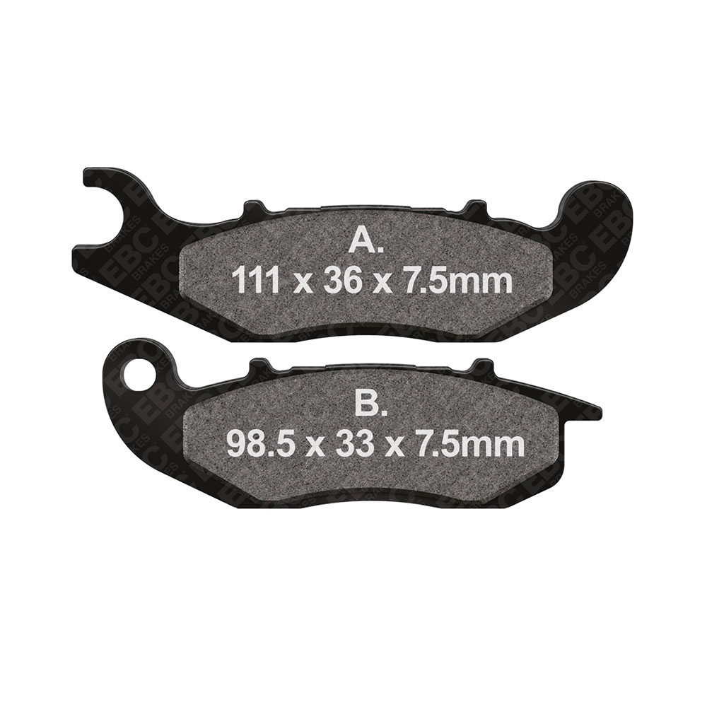 EBC FA465TT kočione pločice (CARBON)
