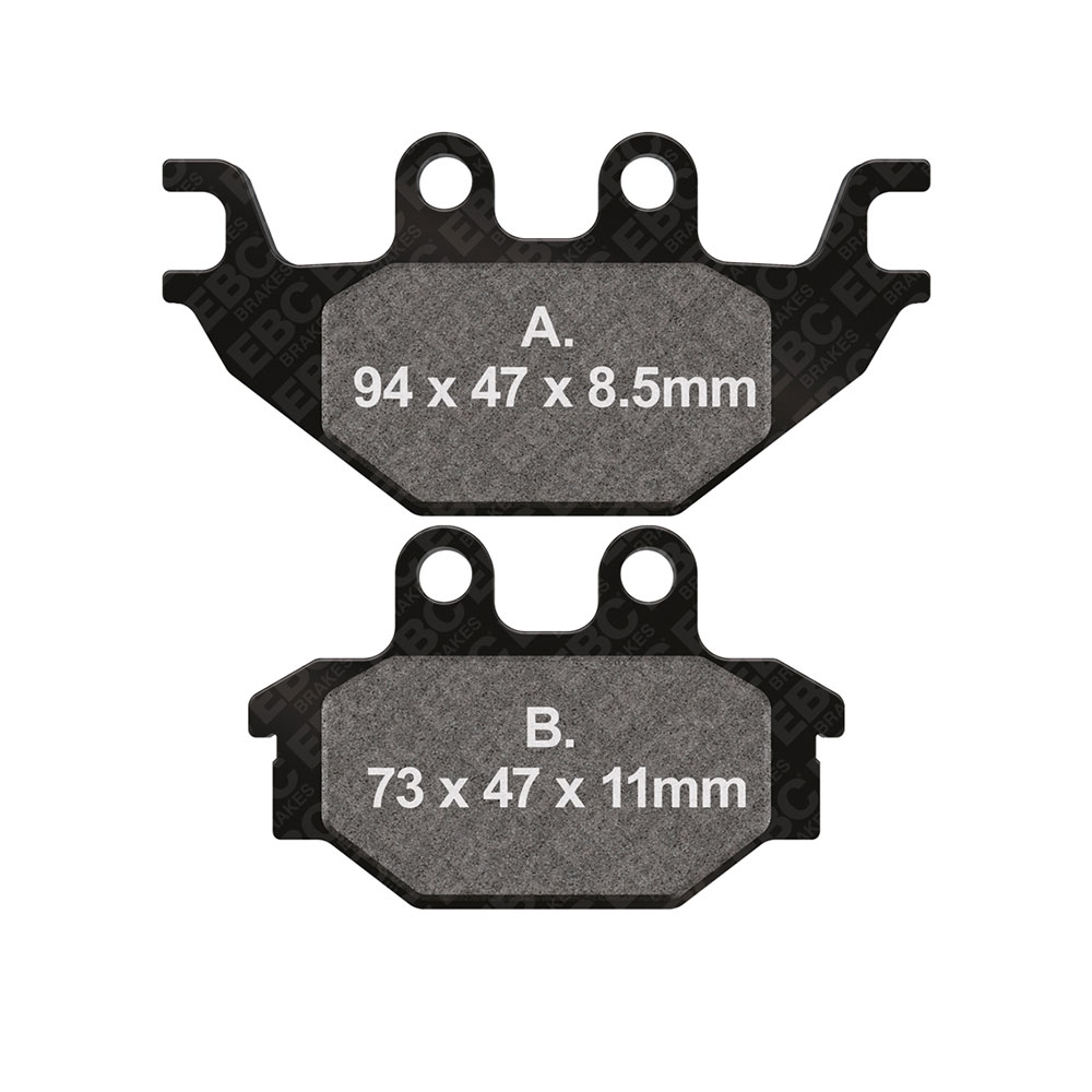 EBC FA377 kočione pločice (ORGANIC)